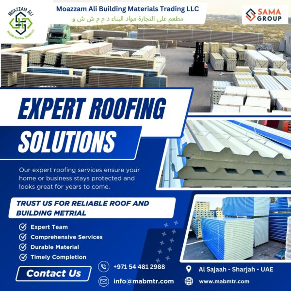 best Fire-Rated Roofing in UAE: Sandwich Panel & Rockwool Roofs SASTS ...